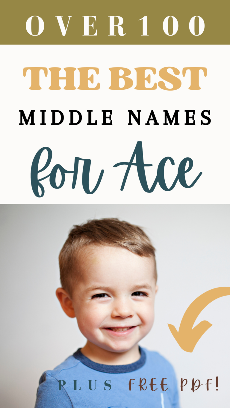 Over 100 Middle Names for Ace (Plus FREE pdf Download!) - Pribbles