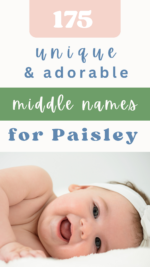 175 Middle Names for Paisley (Perfectly Cute, Sweetly Adorable) - Pribbles