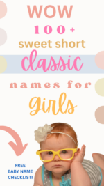 113 Cute Simple Girl Names (Classic, Pretty, Sweet) - Pribbles