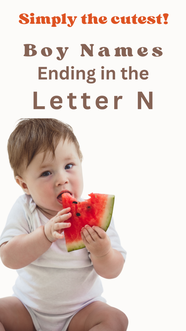 175+ Boy Names Ending In N (Cute, Strong) - Pribbles
