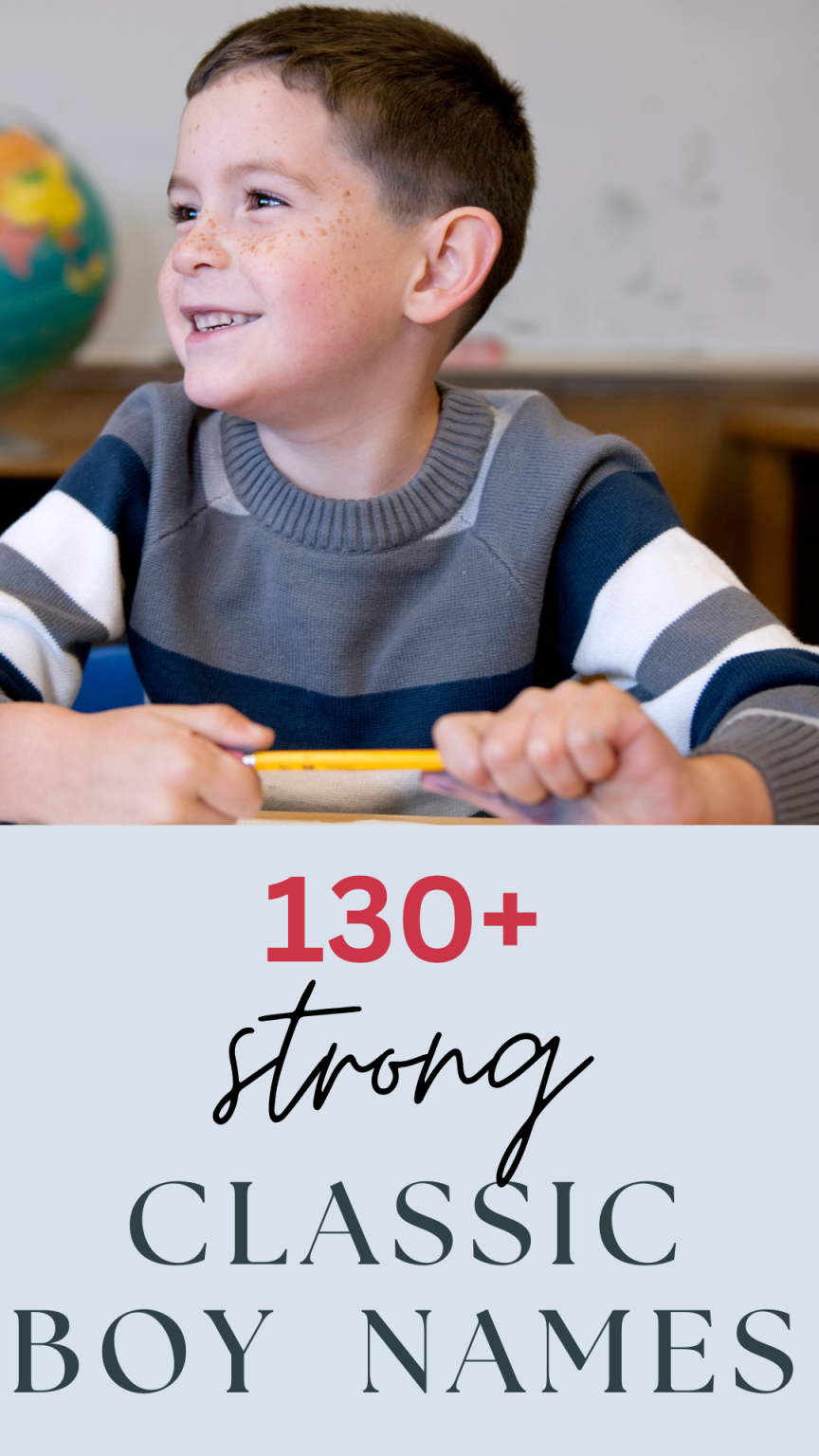 130+ Strong Classic Boy Names - Pribbles