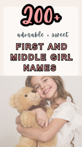 Hundreds of First and Middle Names for Girls - Pribbles