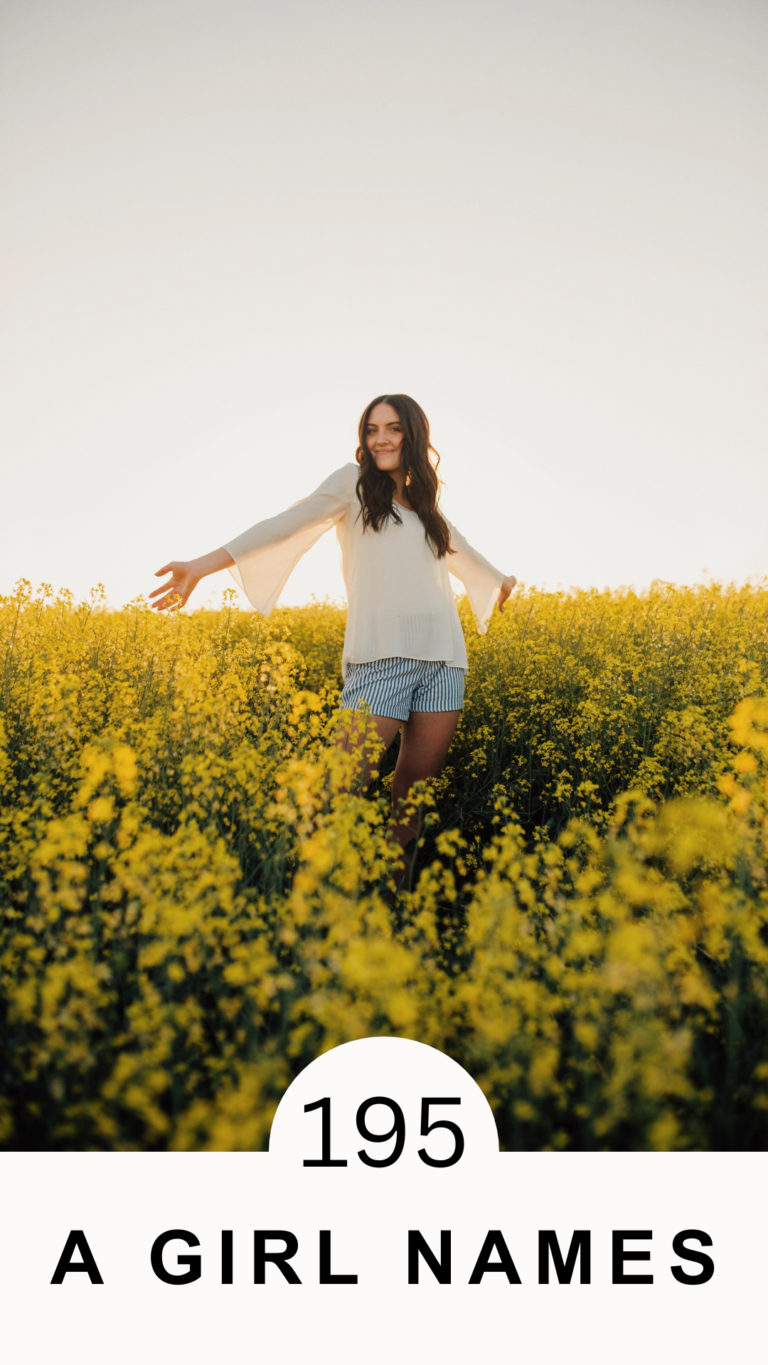 195 Beautiful A Names for Girls - Pribbles