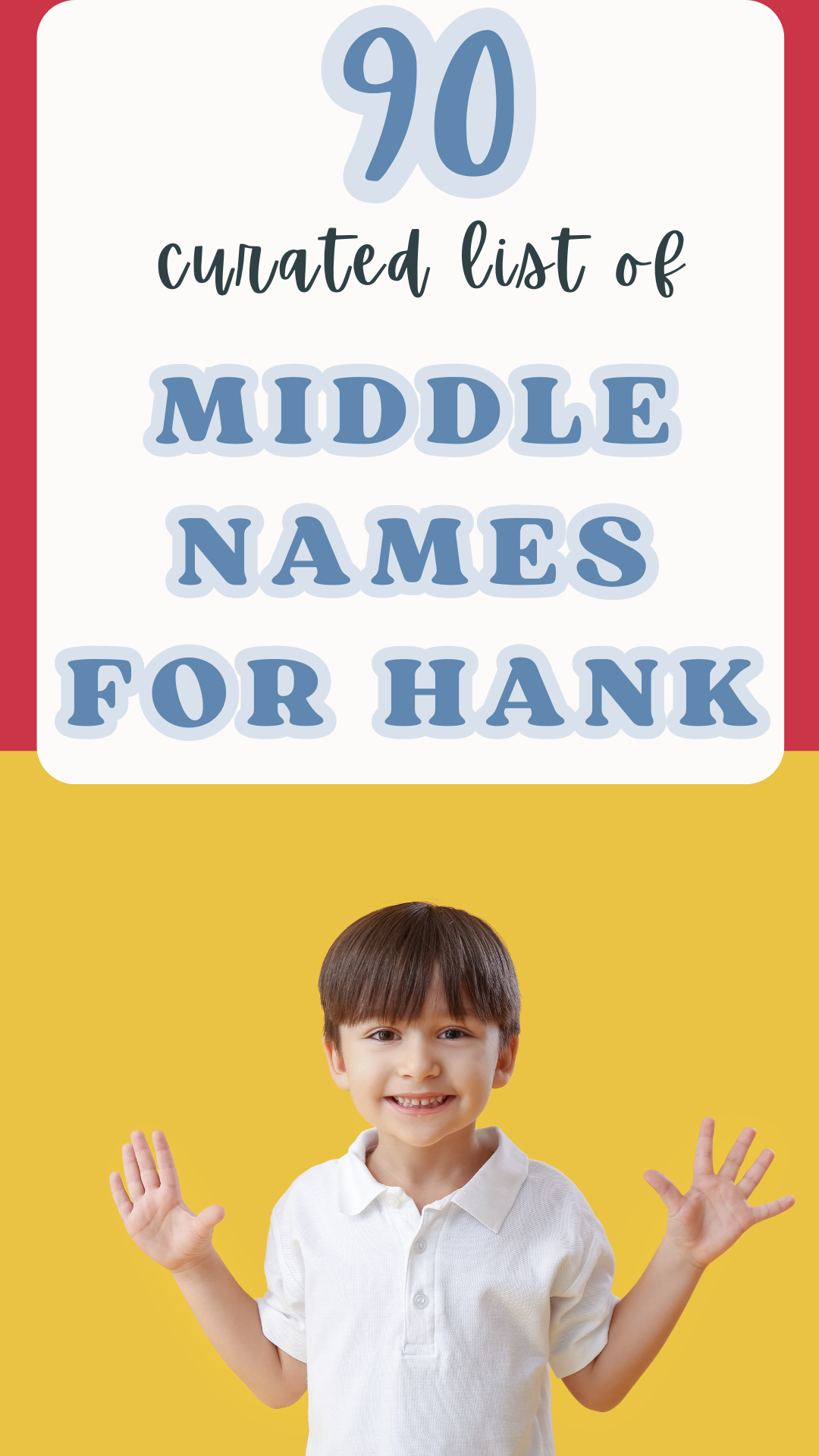 92 Middle Names for Hank (Vintage, Trendy, Unique) - Pribbles