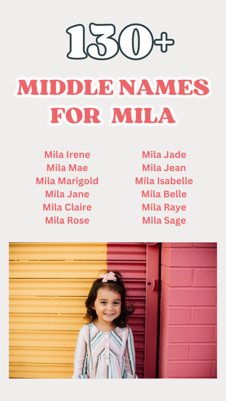 130+ Adorable Middle Names for Mila (So Cute, Must See!) - Pribbles