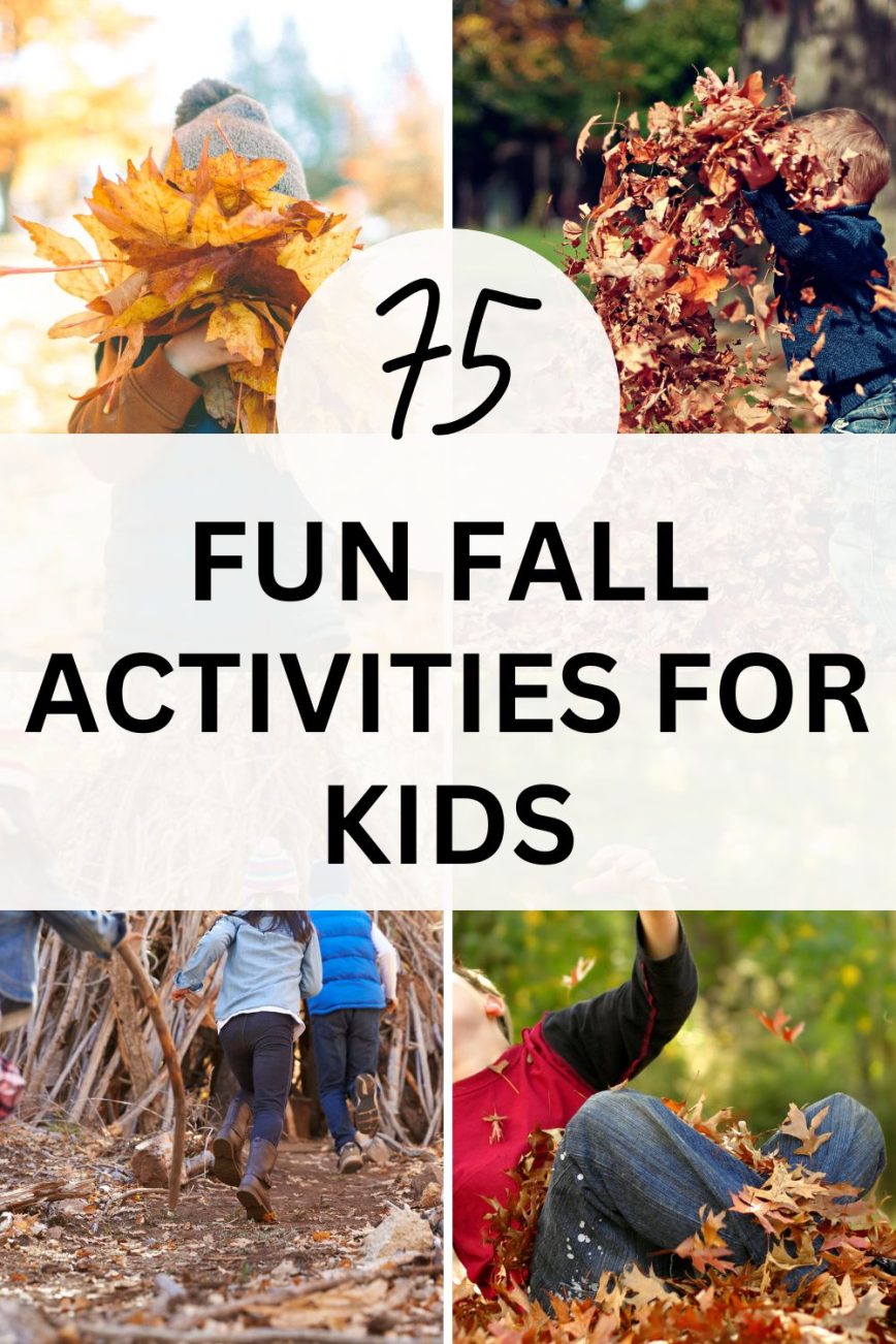 75 Fun fall activities for kids (Fun & Easy!) - Pribbles