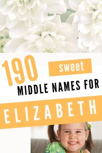190 Beautiful Middle Names for Elizabeth - Pribbles