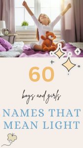 60 Unique Names that mean light (Bright and Shining) - Pribbles