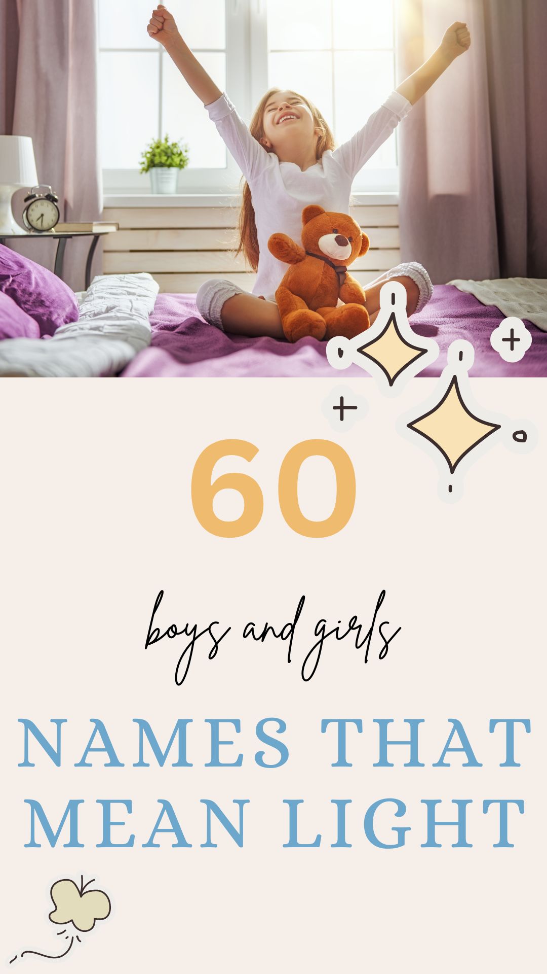 60 Unique Names that mean light (Bright and Shining) - Pribbles