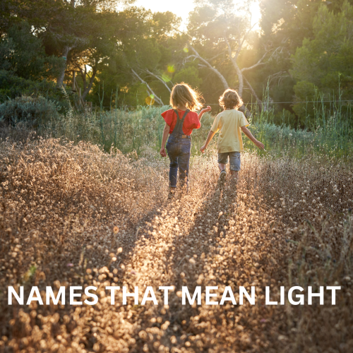 60 Unique Names that mean light (Bright and Shining) - Pribbles