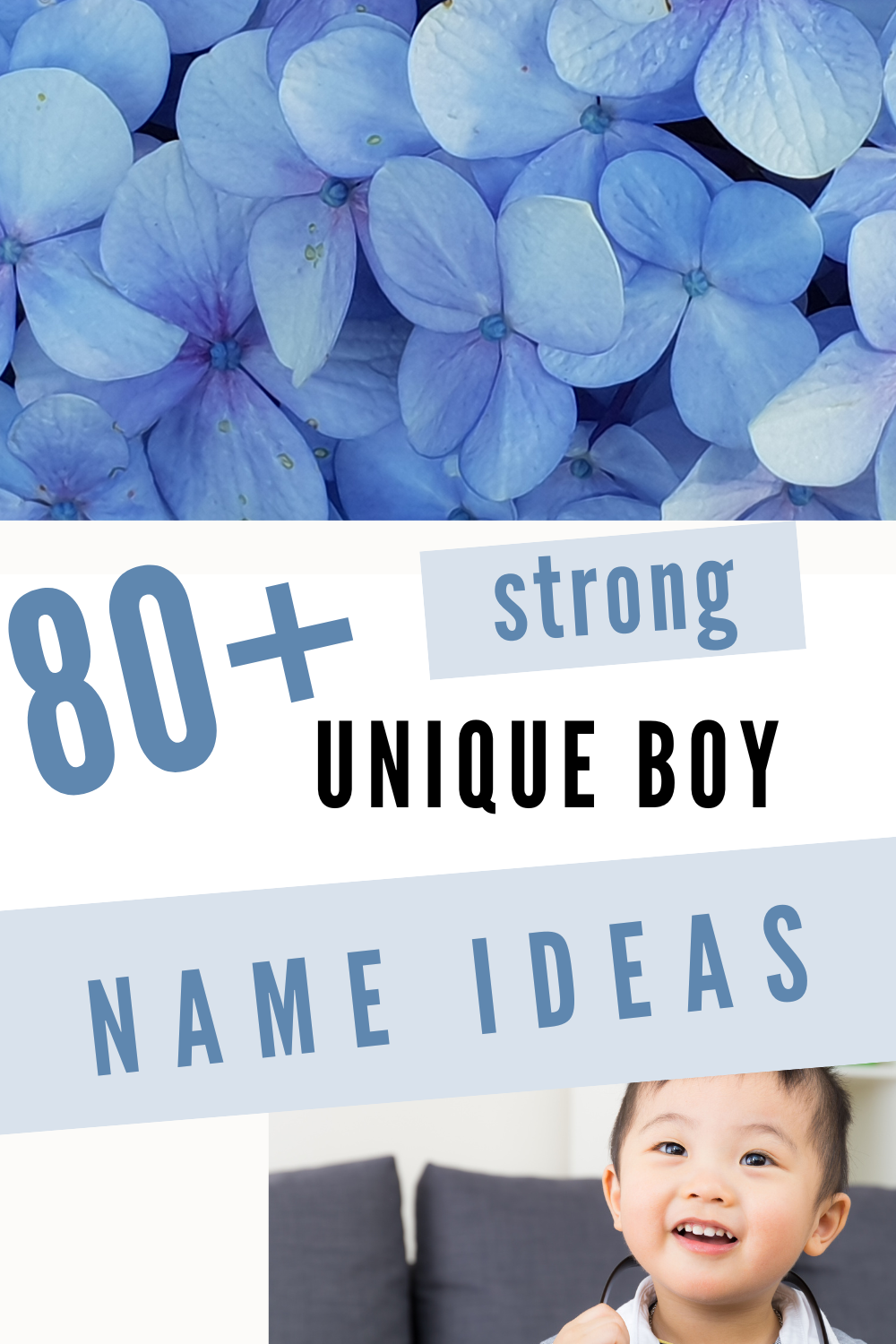 80+ Unique Boy Names (Free PDF) - Pribbles