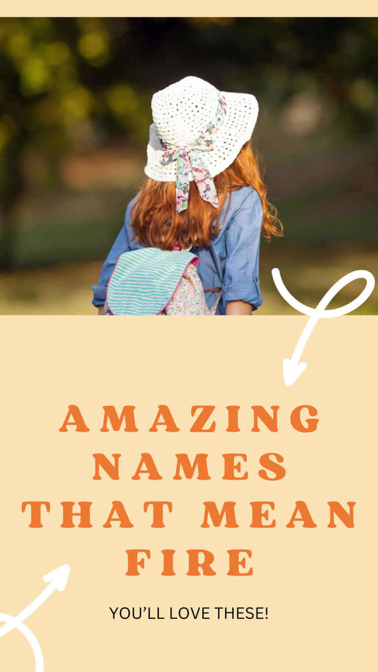 40 Amazing Names that mean fire (Plus 20 That Mean Light) - Pribbles