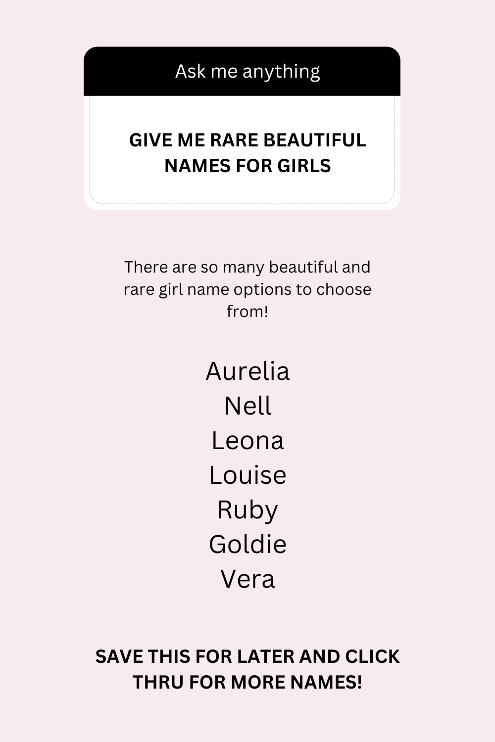 80 Gorgeous Rare Beautiful Names - Pribbles