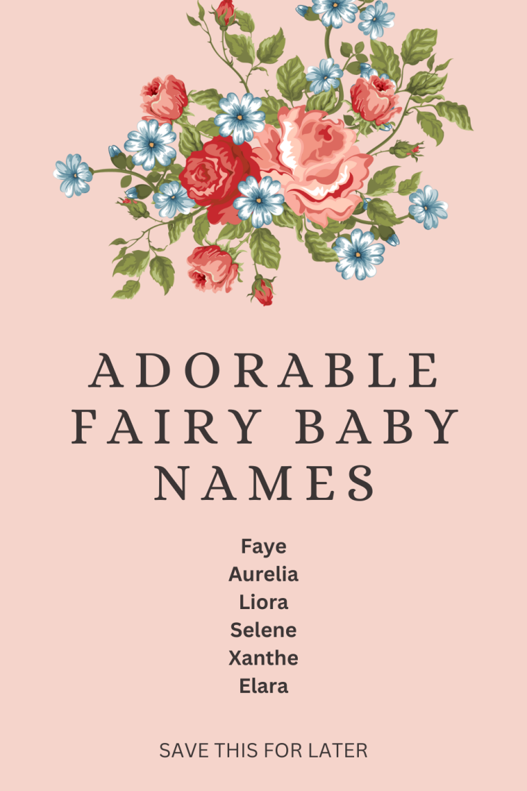 35 Whimsical Fairy Baby Girl Names That Are So Cute You'll Have To Use ...