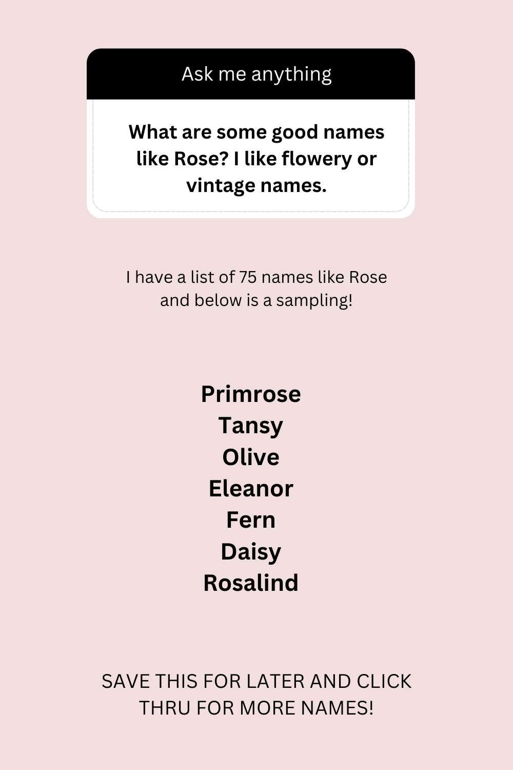 75 Beautiful Names Like Rose - Pribbles