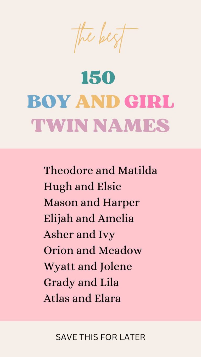 150 Boy and Girl Twin Names You'll Fall In Love With! - Pribbles