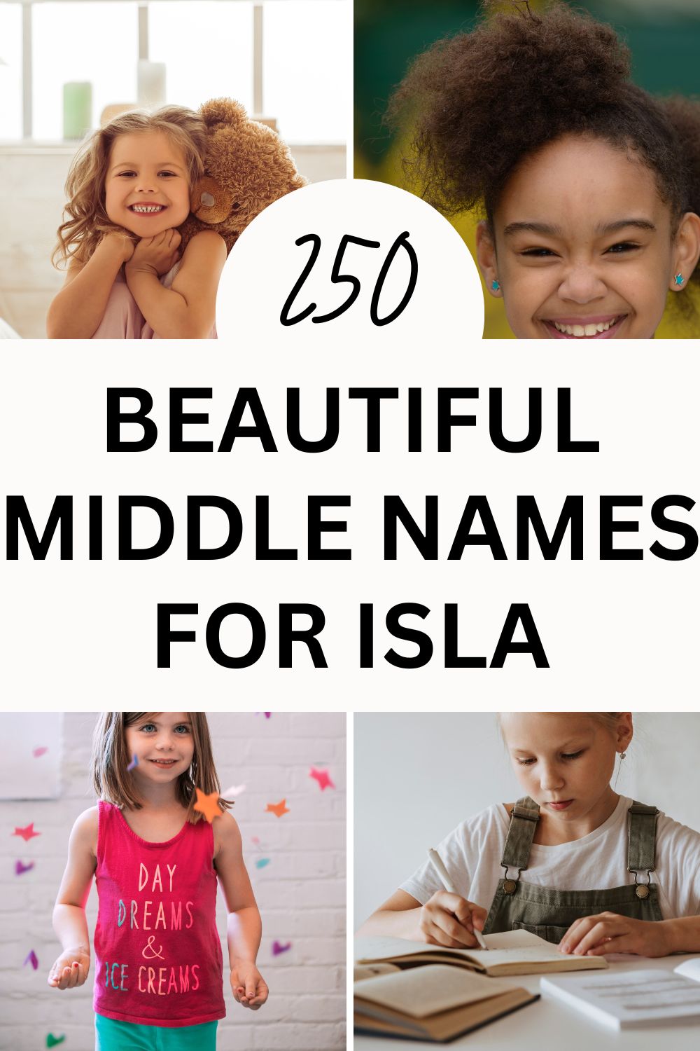 250 Amazing Middle Names for Isla (So Pretty!) - Pribbles