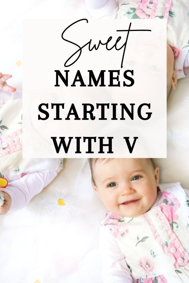 Names That Start With V (Boys and Girls) So Cute - Pribbles
