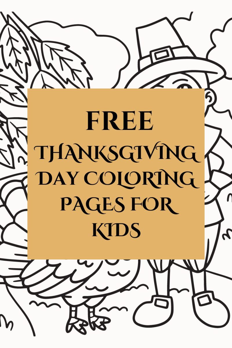 Super Cute Thanksgiving Coloring Pages for Kids - Pribbles