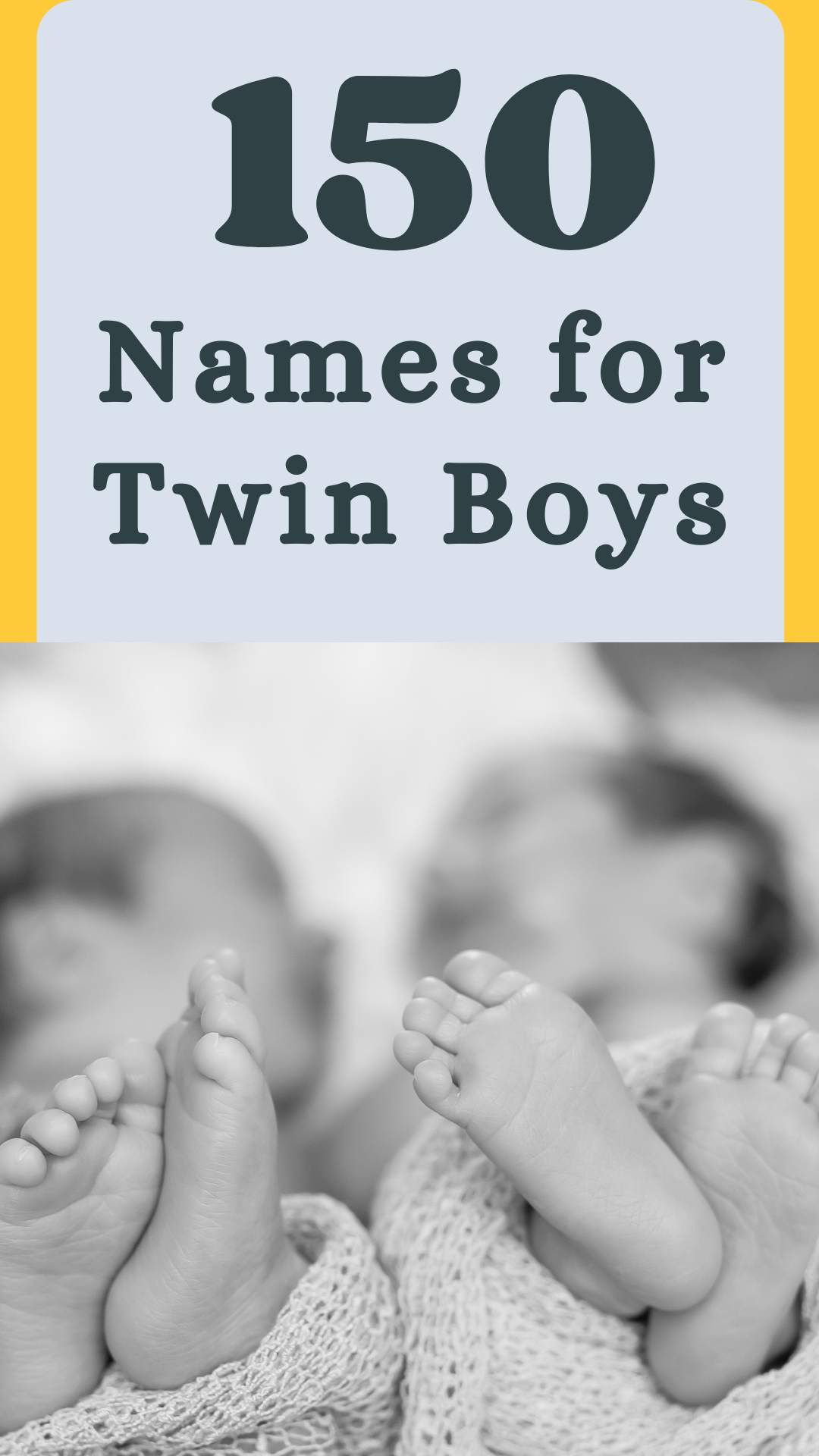 150 Names for Boy Twins - Pribbles