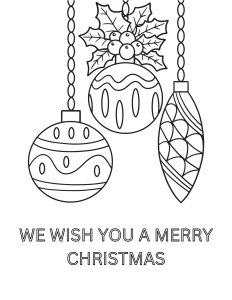 16 Festive Christmas Coloring Pages for Kids - Pribbles