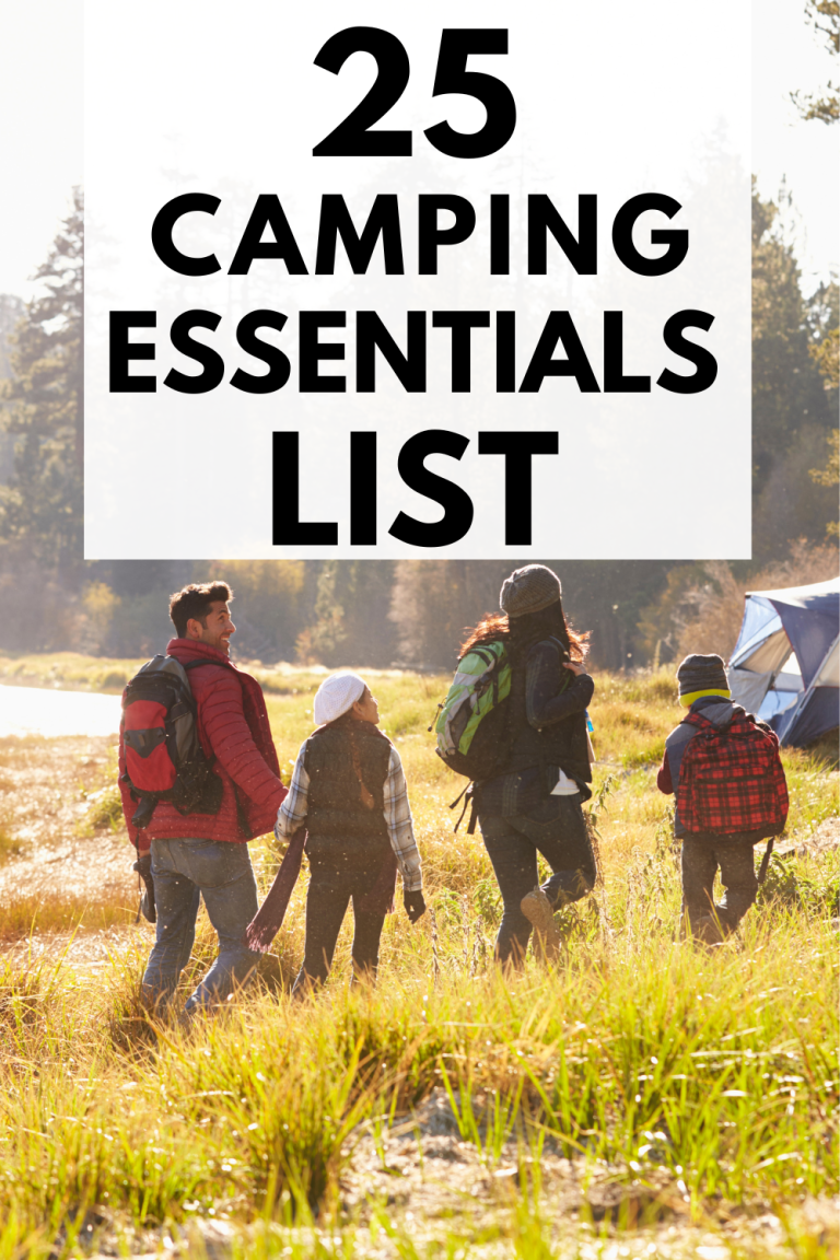 Camping Essentials List: 25 Items You'll Want on Your List - Pribbles