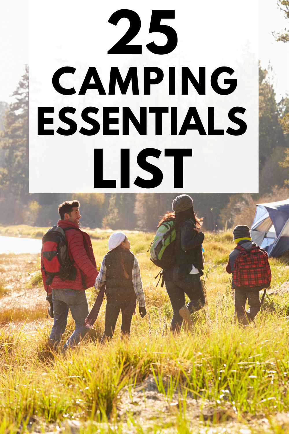 Camping Essentials List: 25 Items You'll Want on Your List - Pribbles