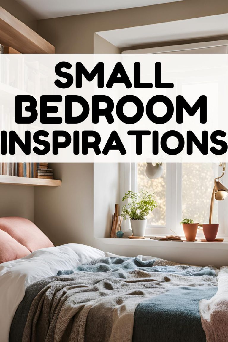 13 Amazing Small Bedroom Inspirations - Pribbles
