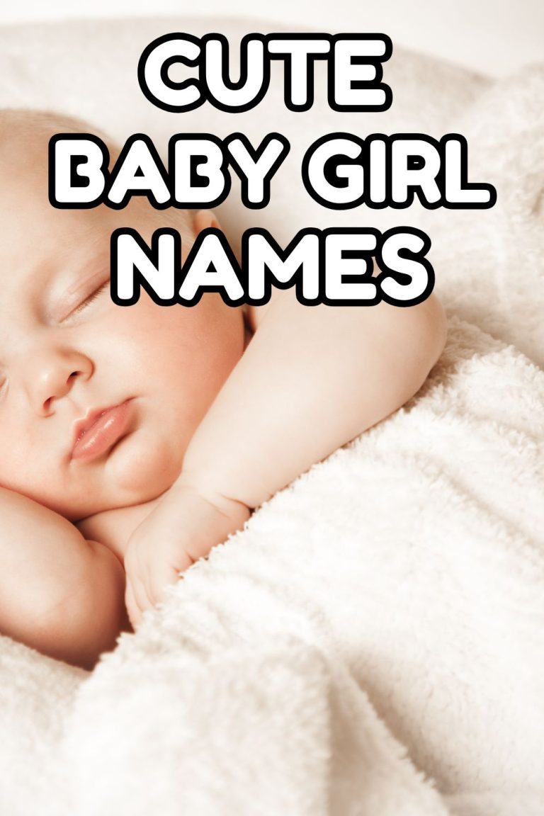 85 Sweet & Cute Baby Girl Names - Pribbles
