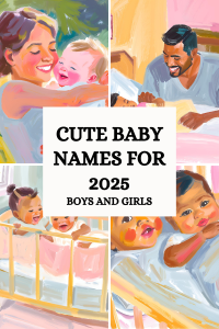 54 Cute Baby Names 2025 - Pribbles