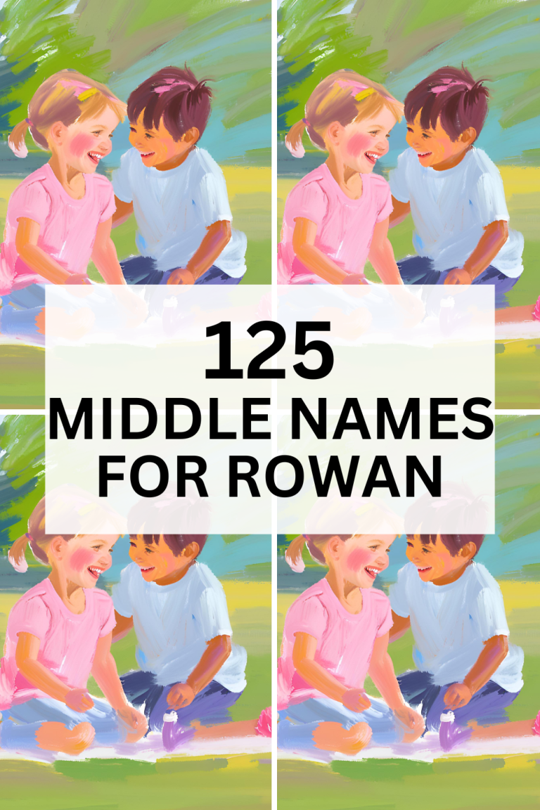 100 Middle Names for Rowan (Unique and Classic) - Pribbles