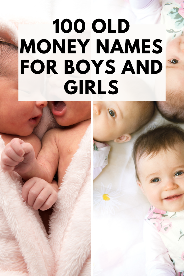 100 Old Money Names for Boys and Girls - Pribbles