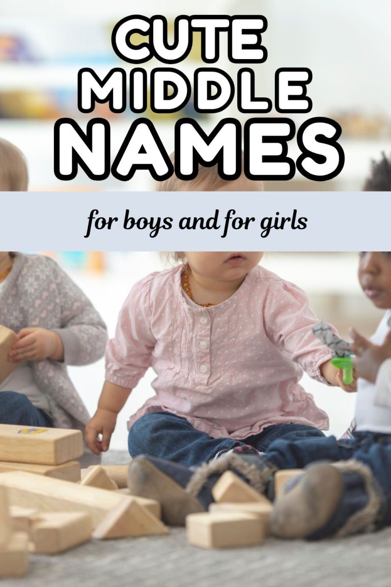 Middle Names Examples (Classic, Unique, and Trendy!) - Pribbles