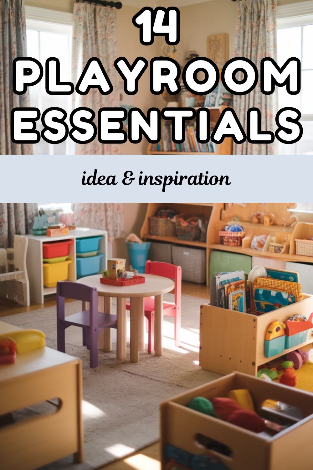 Playroom Essentials - Must-Haves for a Fun, Organized Space - Pribbles