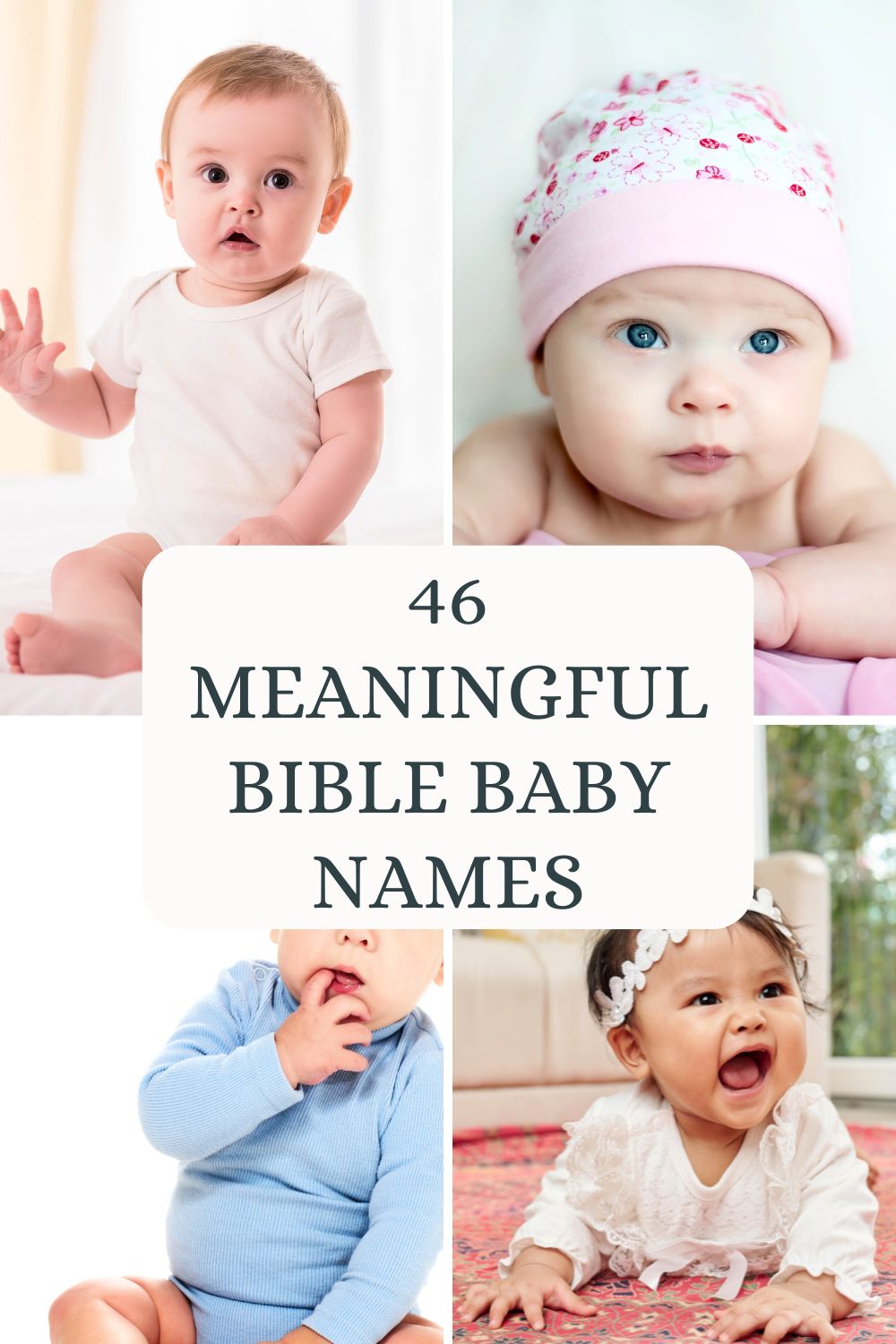 46 Biblical Baby Names for Boys and Girls - Pribbles