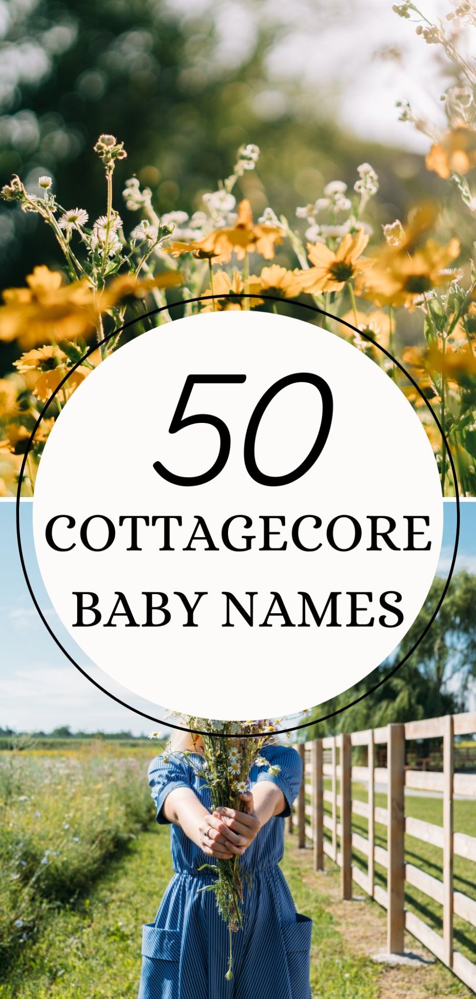 50 Cottagecore Baby Names for Boys and Girls (With Meanings!) - Pribbles