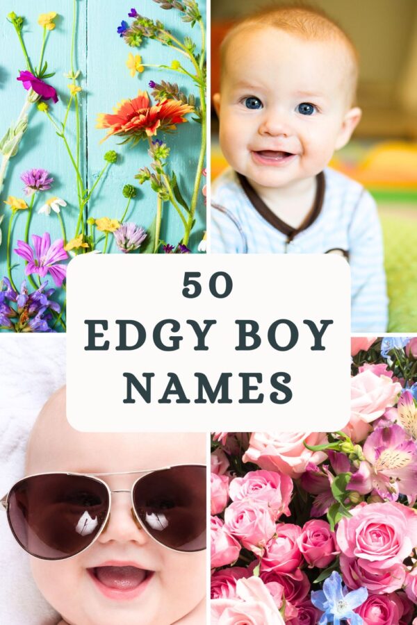 50 Edgy Boy Names: Cool & Unconventional Baby Names - Pribbles