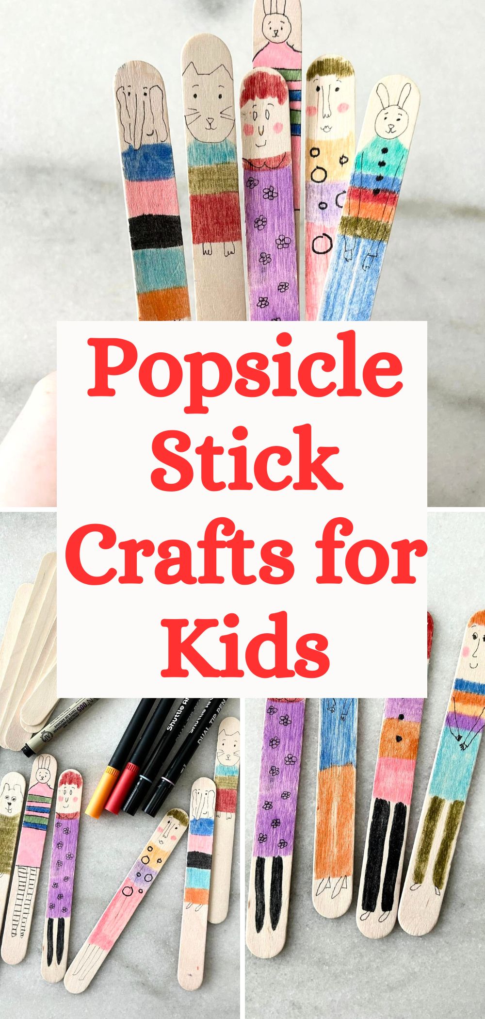 Easy & Fun Popsicle Stick Crafts for Kids - Pribbles