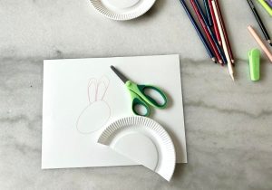 Paper Plate Bunny Craft for Toddlers and Preschoolers - Pribbles