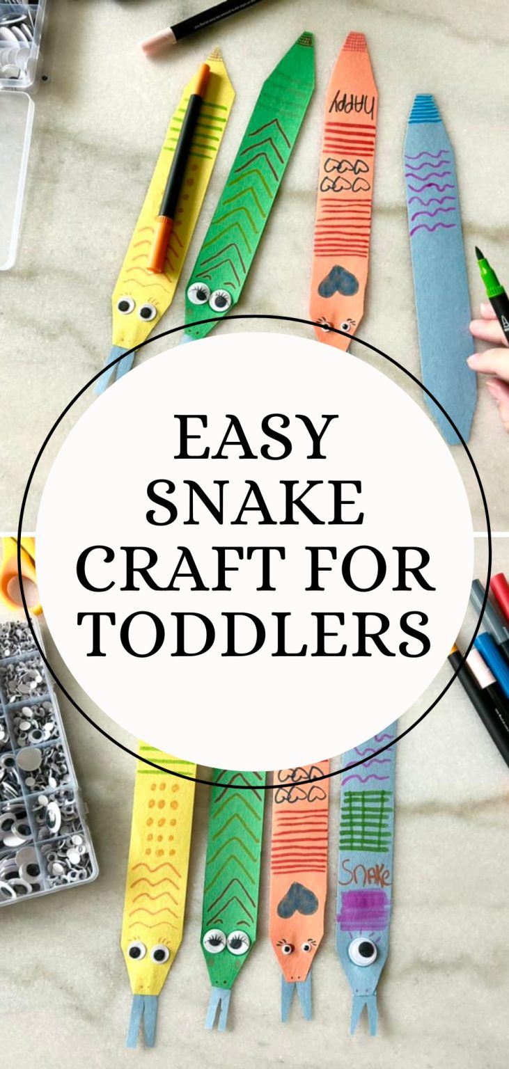Easy, Simple, & Fun Preschool Snake Craft - Pribbles