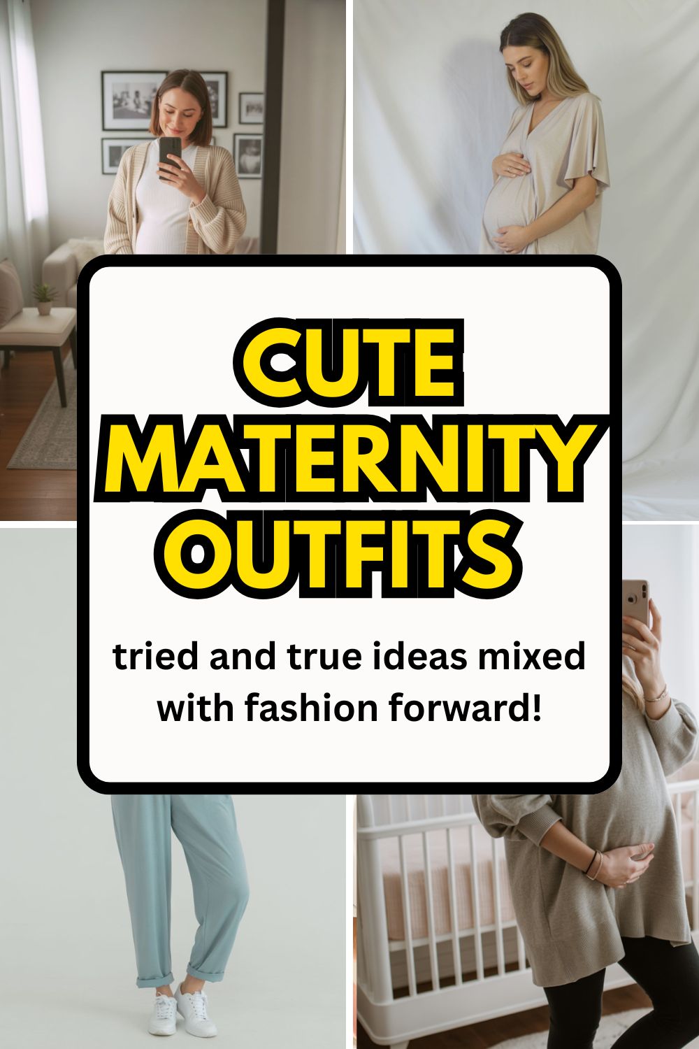 Cute Maternity Outfits That’ll Make You Feel Adorable (Even on the ...