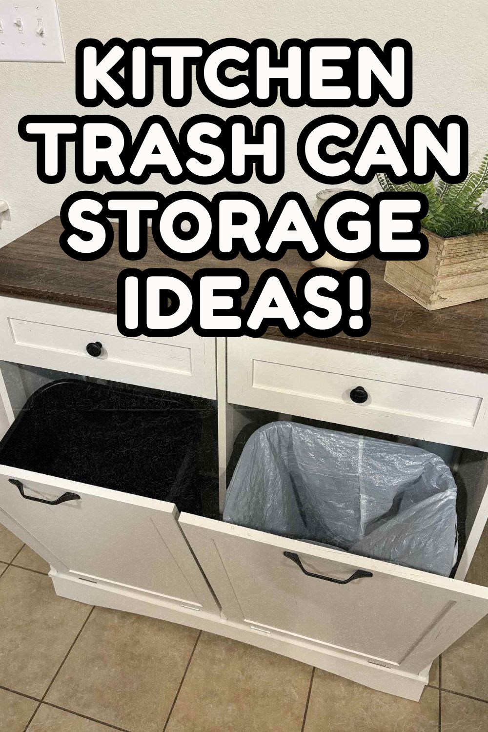Trash Can Storage Ideas That Instantly Make Your Kitchen Look Cleaner ...