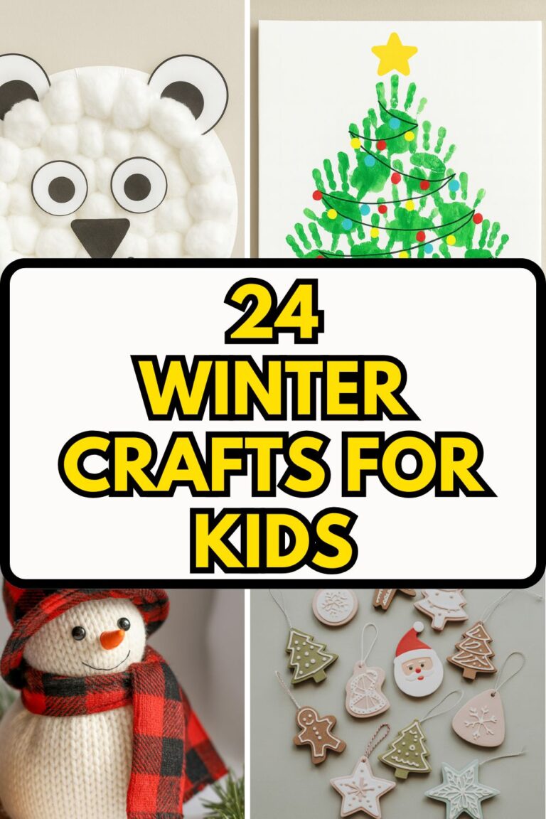 24 Cozy Winter Crafts for Kids: Keeping Little Hands Busy All Season ...