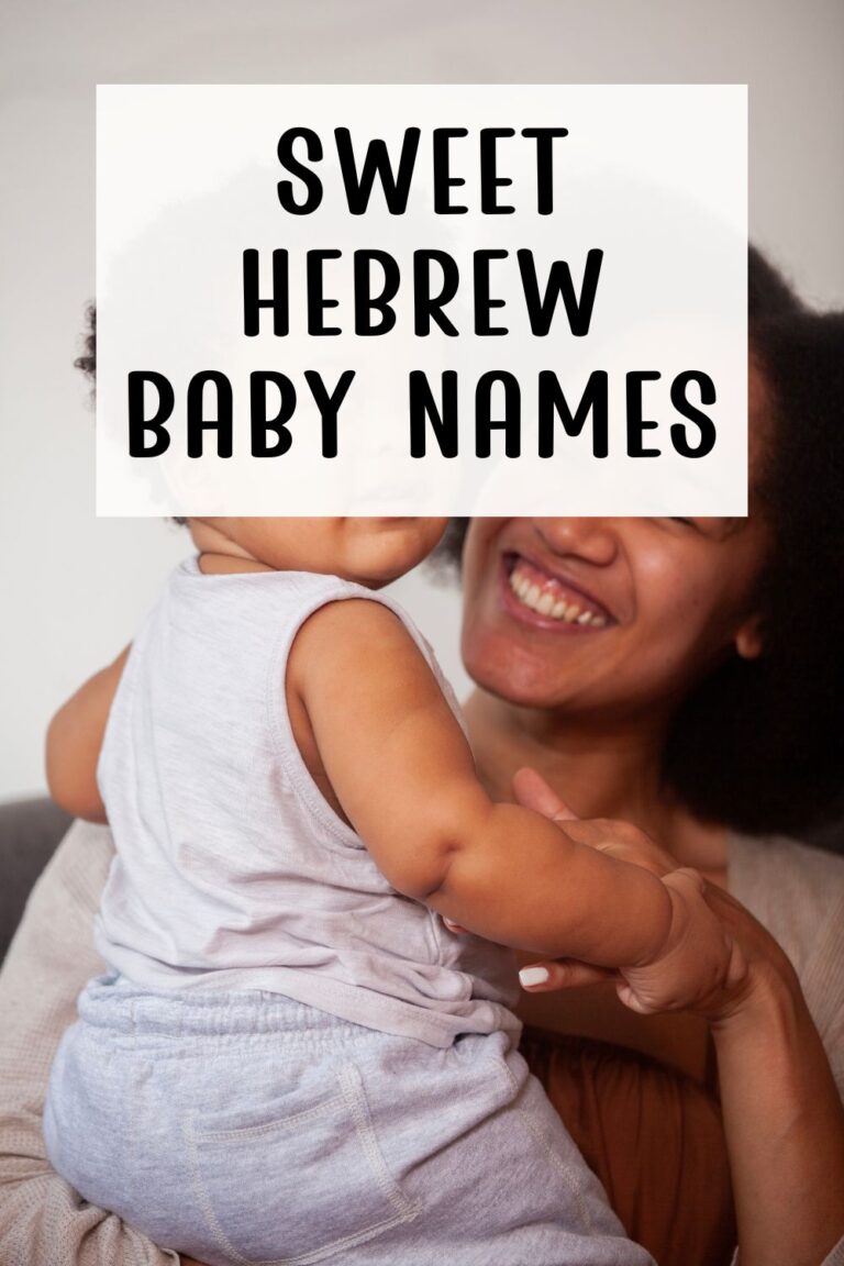 *Beautiful* Hebrew Baby Names for 2026 & Beyond - Pribbles